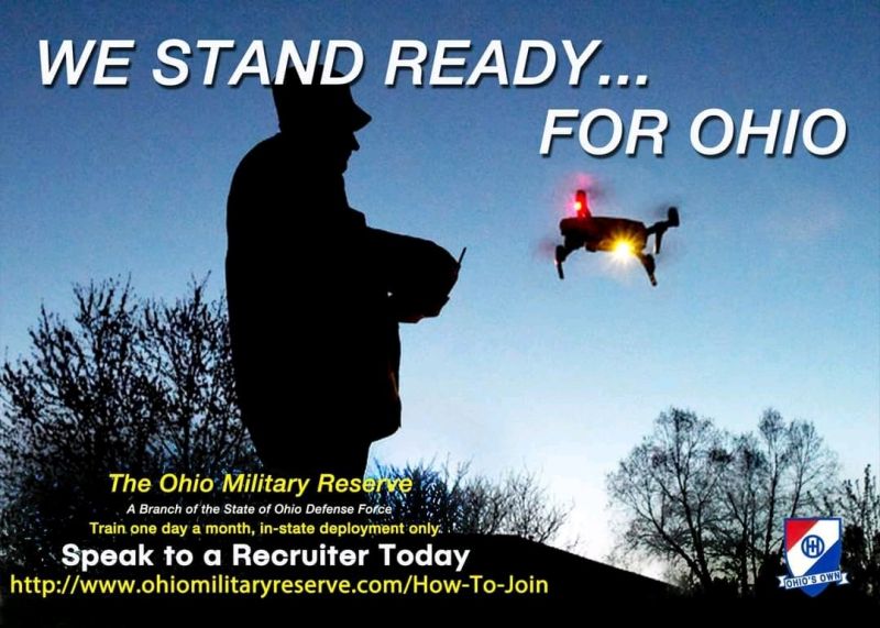 Featured Position 6/11/24 – Drone Pilot/Technician – Ohio Military Reserve